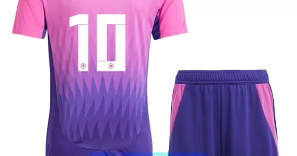 Kit De Football Allemagne Jamal Musiala 10 Enfant Extérieur Euro 2024